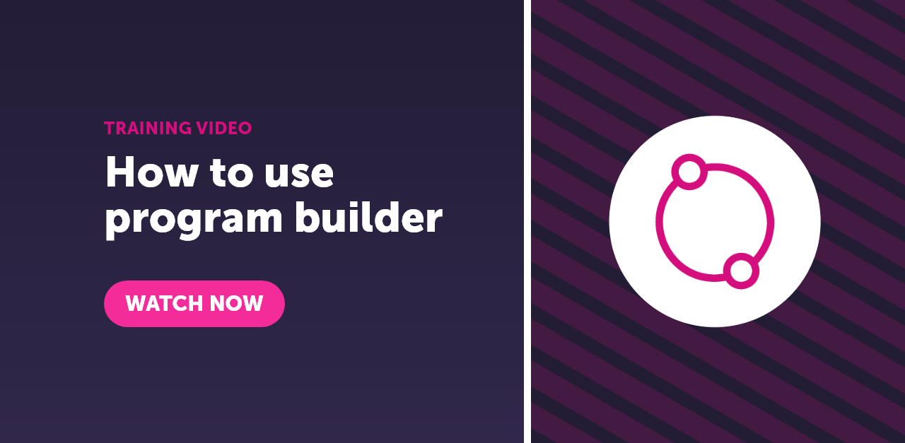 Training video: Get to know Dotdigital's program builder